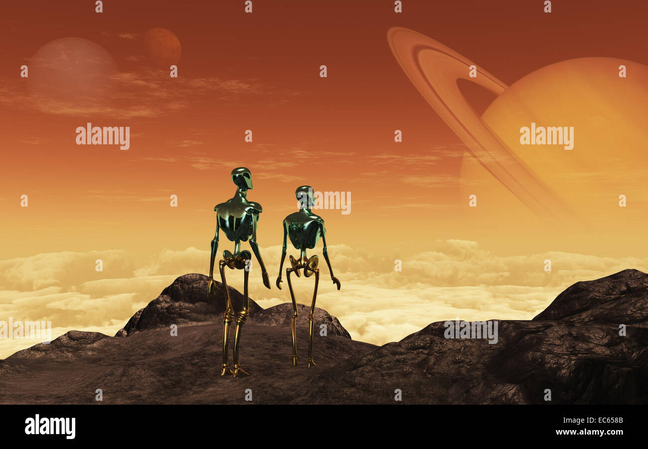 Aliens alien planet hi-res stock photography and images - Alamy