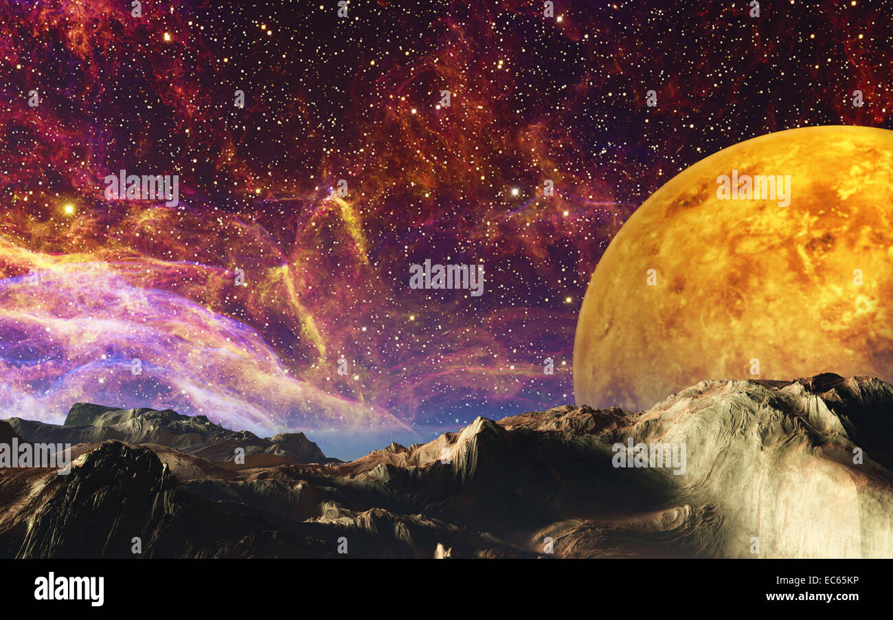 Alien landscape hi-res stock photography and images - Alamy