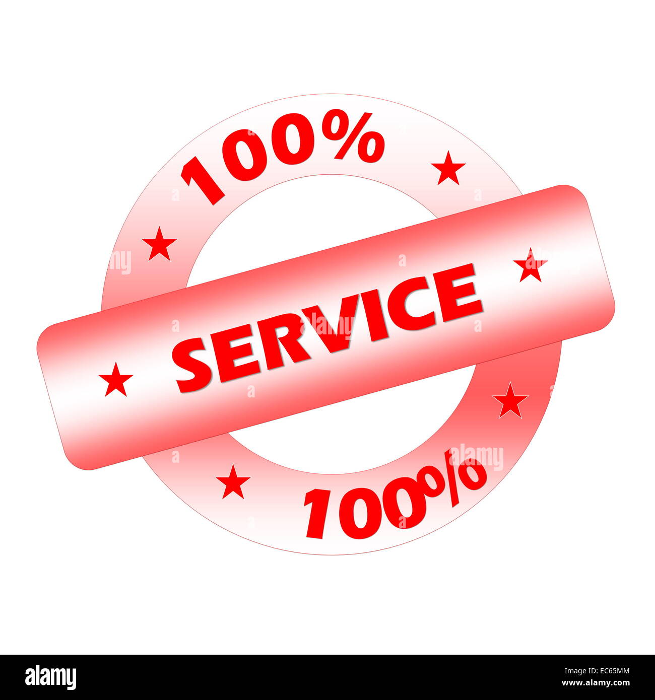 Red stamp with for service in white background Stock Photo - Alamy