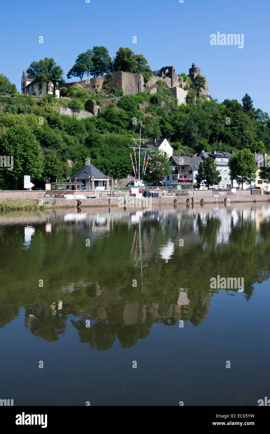 Saarburg ruins in saarburg hi-res stock photography and images - Alamy