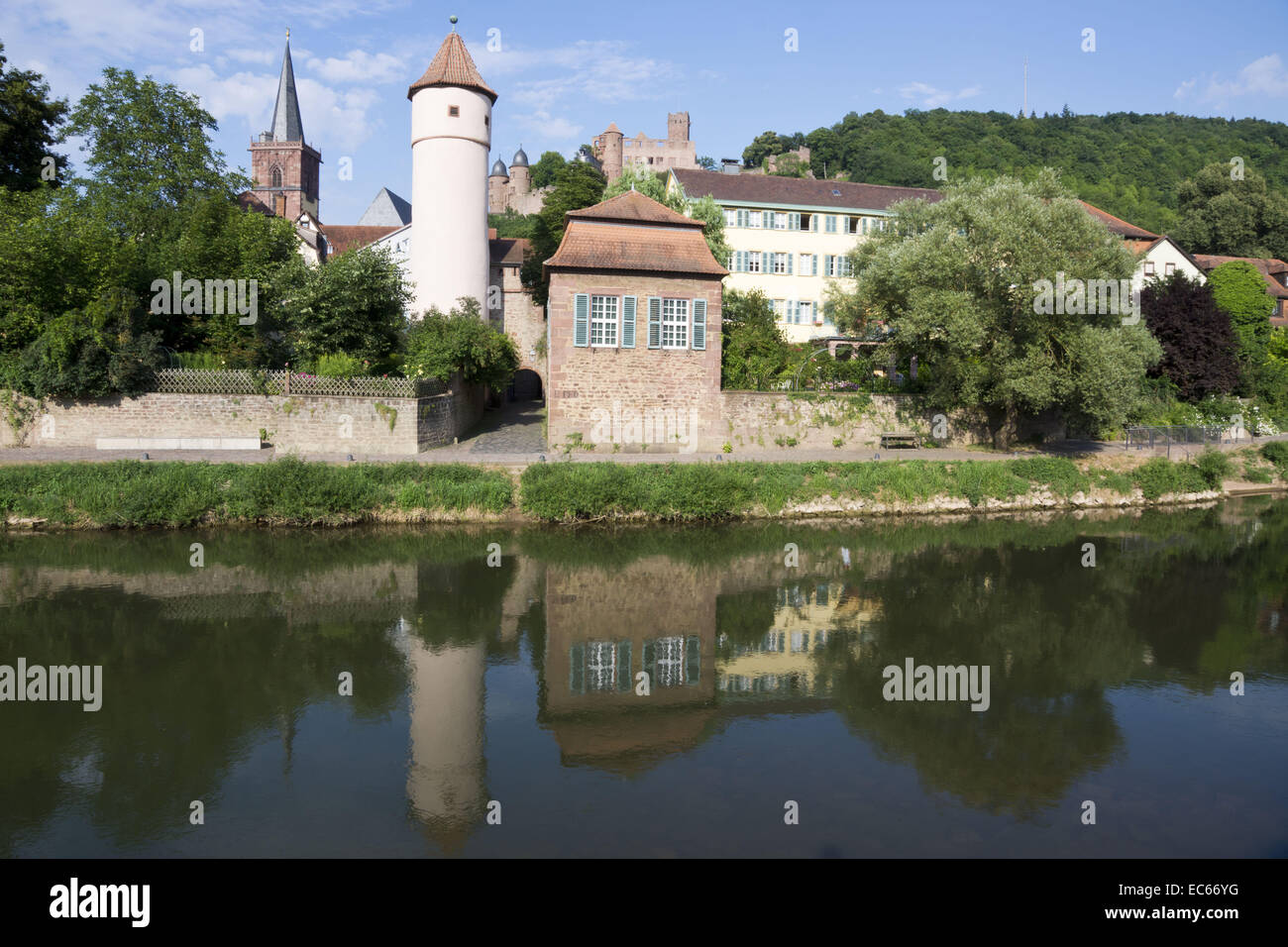 Wertheim castle city view hi-res stock photography and images - Alamy