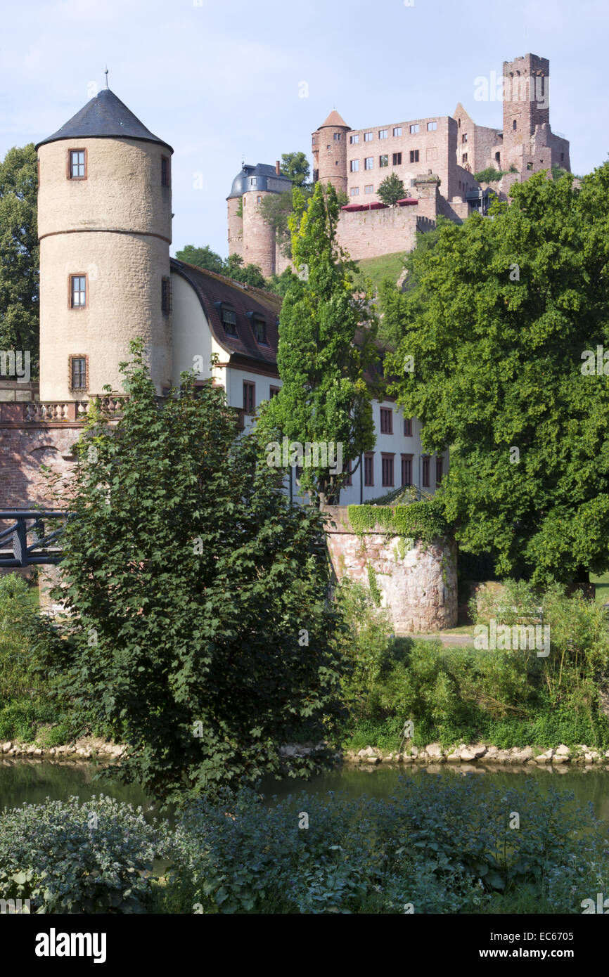 The castle of wertheim in the main valley hi-res stock photography and ...