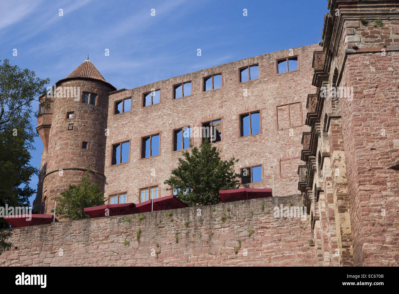 Wertheim baden wuerttemberg wertheim castle hi-res stock photography ...
