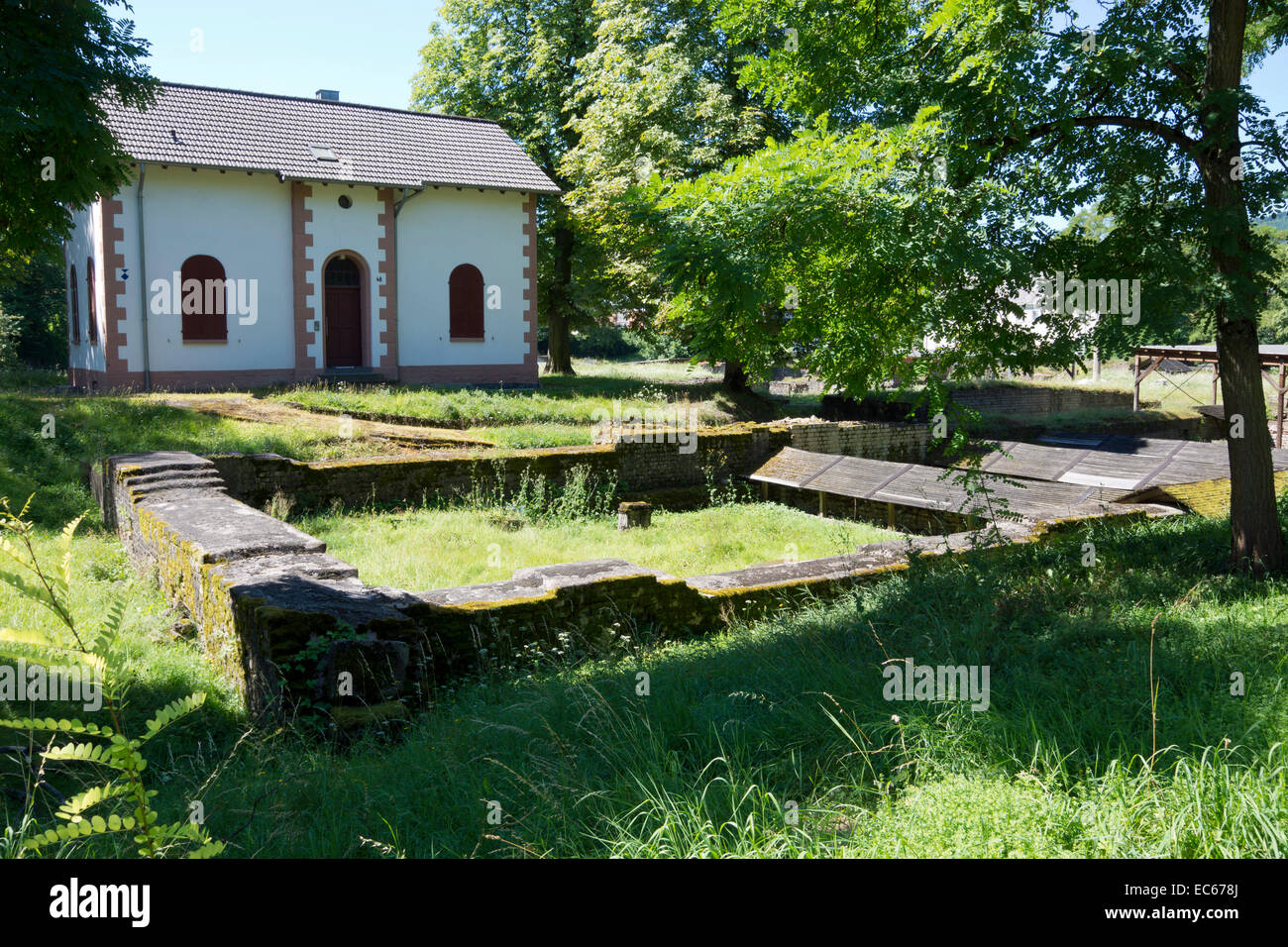 Barbara Baths, Barbarathermen, Roman bath, Trier, Rhineland Palatinate ...