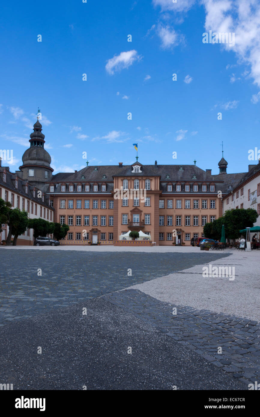 Schloss Berleburg Castle, Bad Berleburg, district Siegen Wittgenstein ...