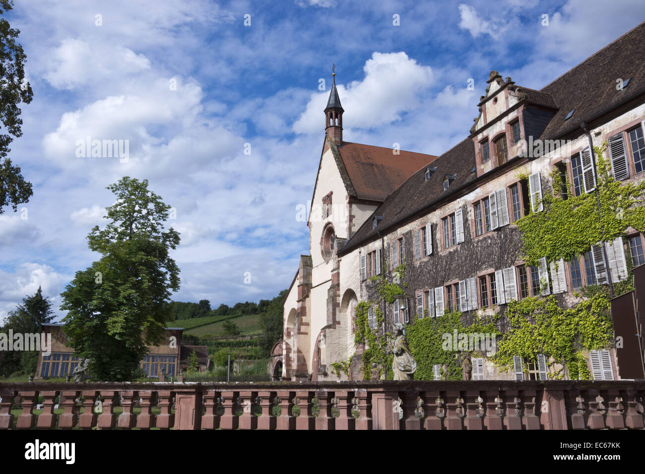 Bronnbach cistercian monastery taubertal valley hi-res stock ...
