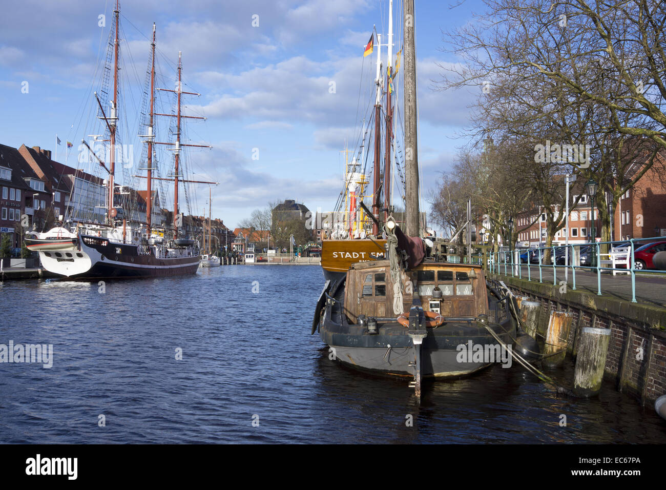Museum ships in the port of emden hi-res stock photography and images ...