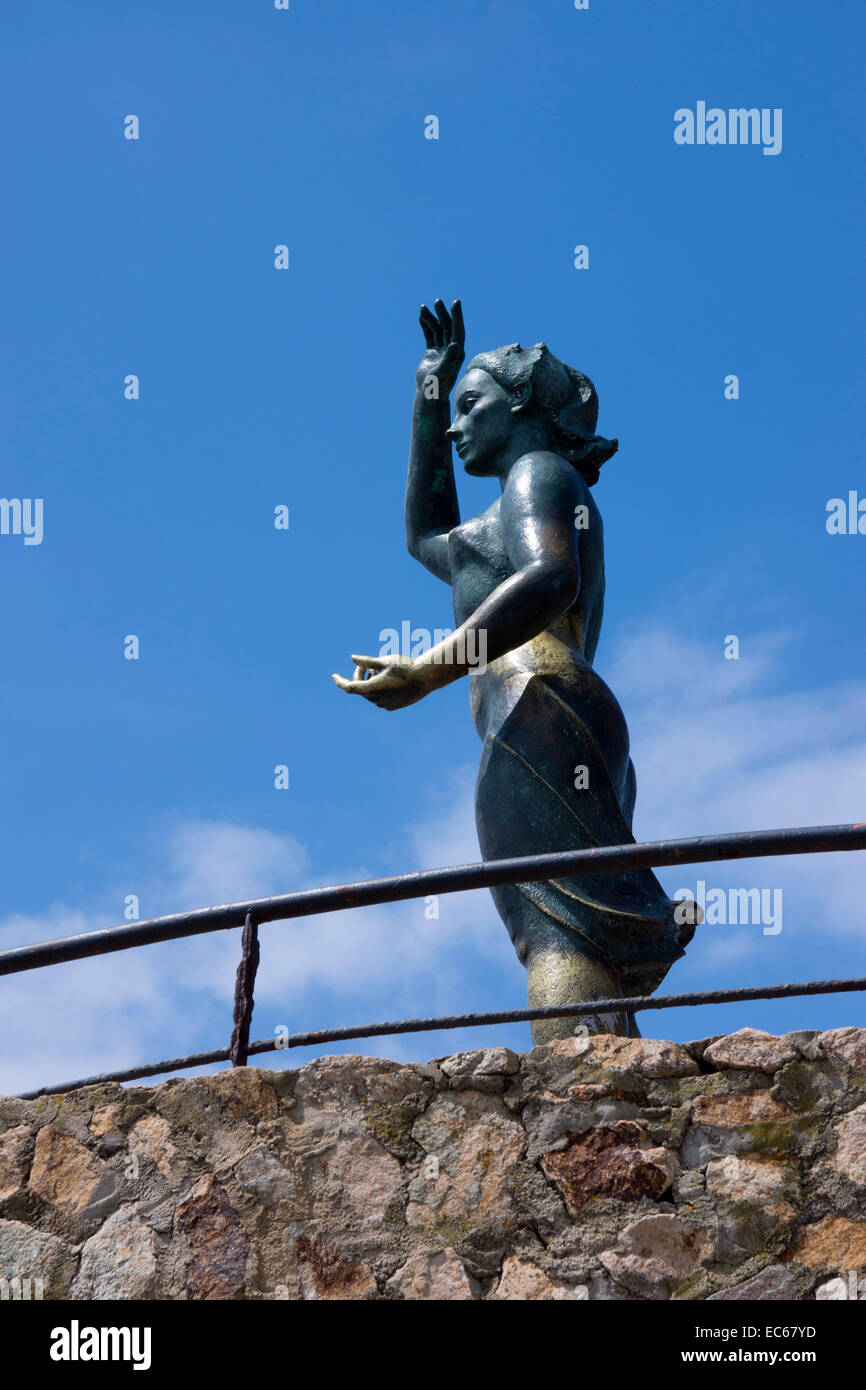 Monument a la Dona Marinera, Lloret de Mar, Costa Brava, Comarca Selva ...