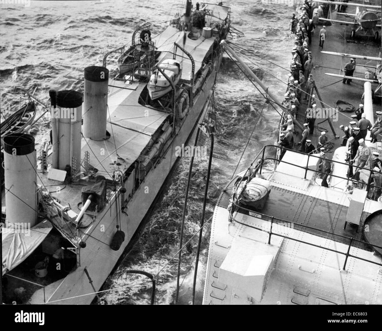 This image depicts aircraft DD-134, identified by its number and ...