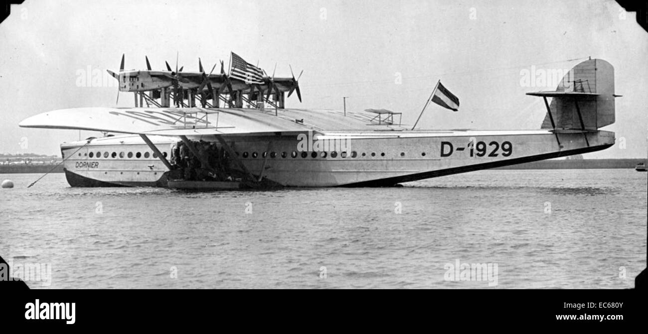 The Dornier Do-X was a German flying boat and one of the largest and ...