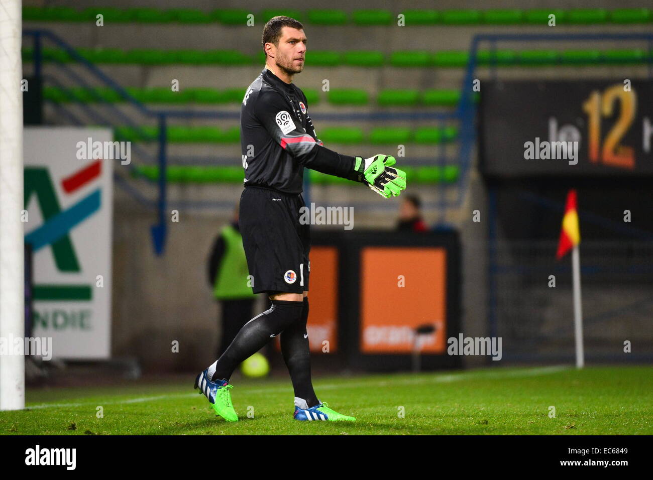Remy VERCOUTRE - 06.12.2014 - Caen/Nice - 17eme journee de Ligue 1 ...