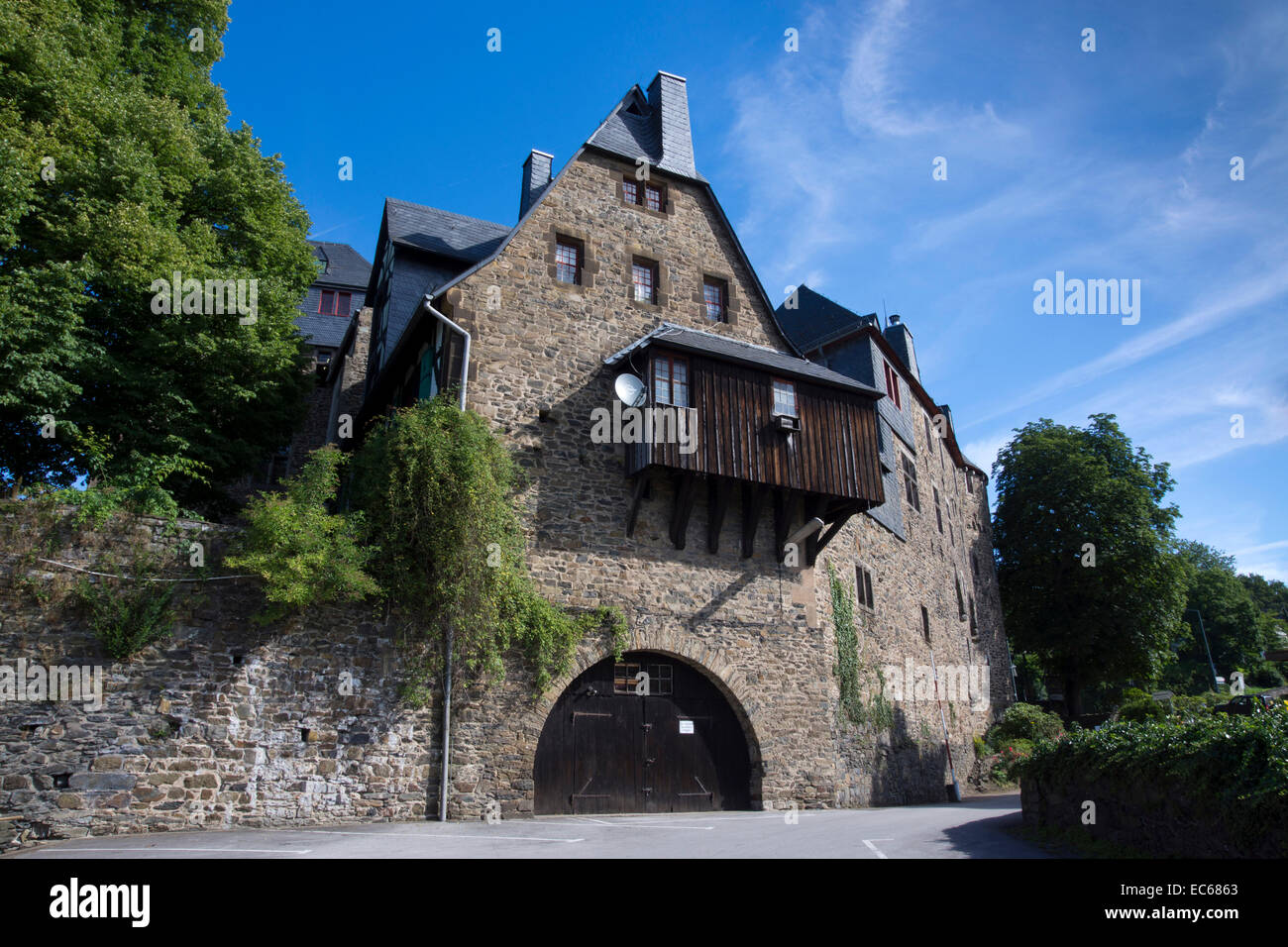 Burg Castle, Schloss Burg, Burg an der Wupper, Solingen, North Rhine ...
