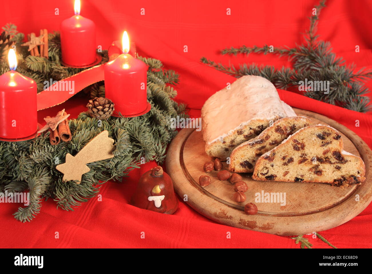 Candle flame celebration festivity advent hi-res stock photography and ...