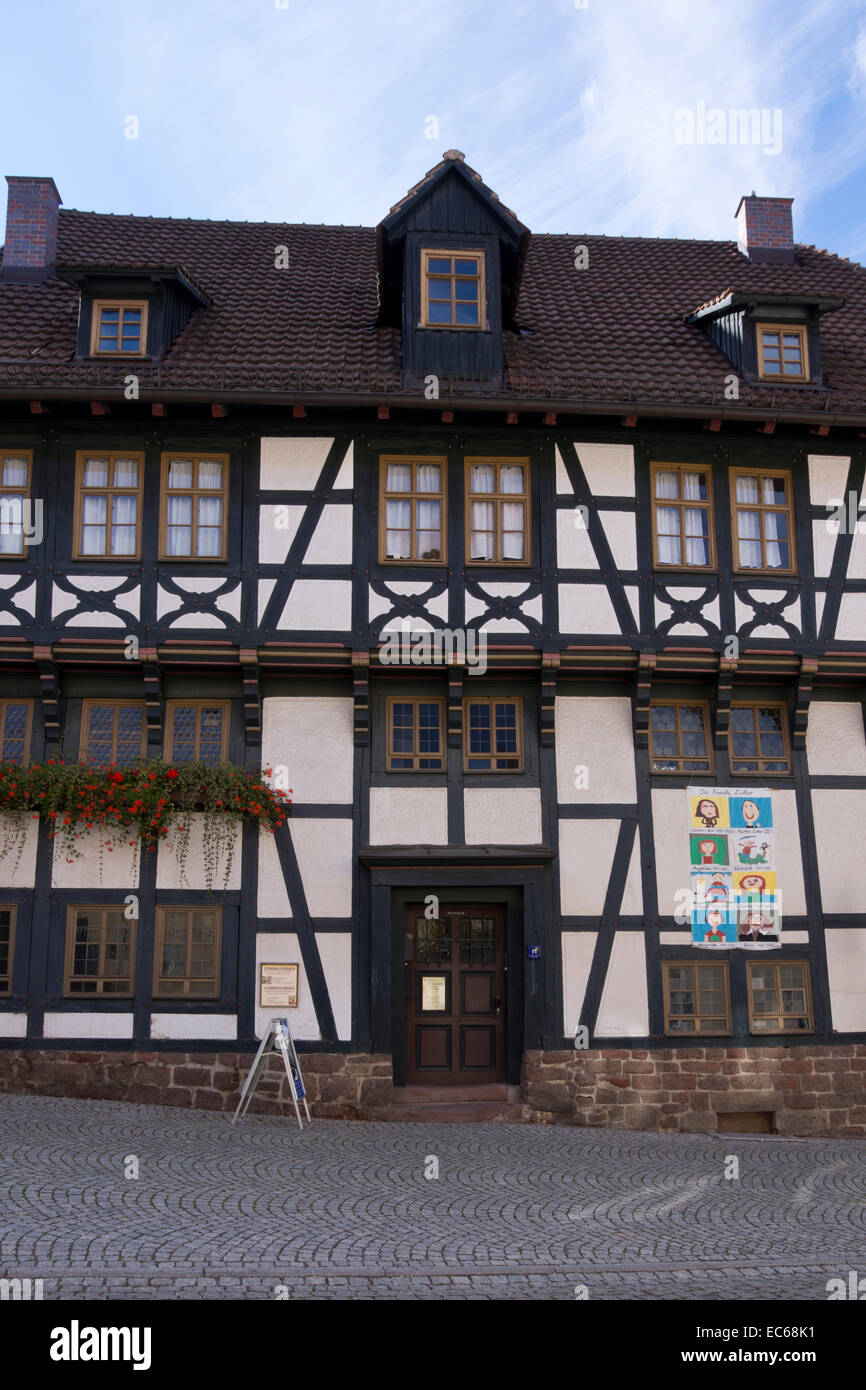 The Luther House in Eisenach, Thuringia, Germany, Europe Stock Photo ...
