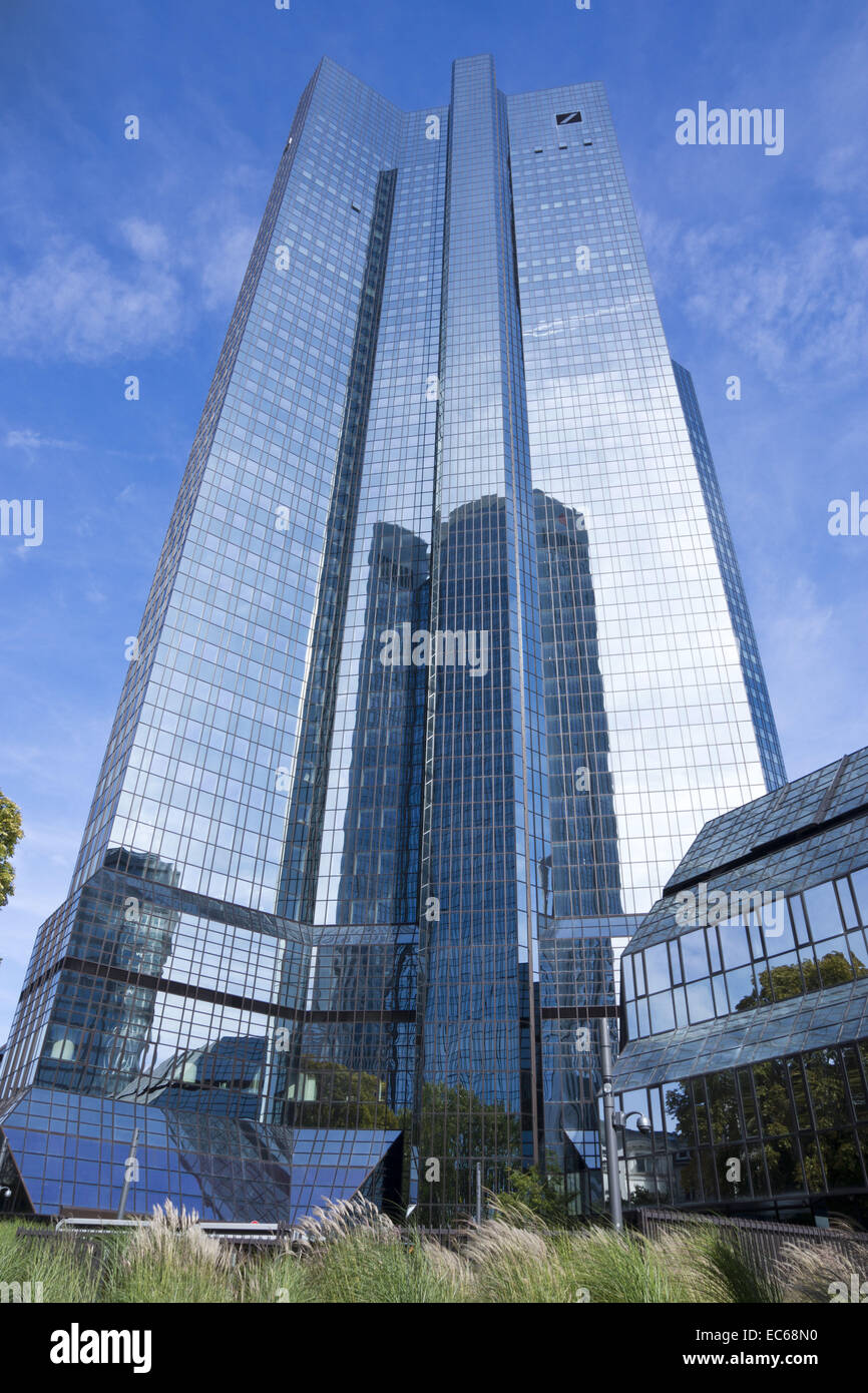 Deutsche bank twin towers hi-res stock photography and images - Alamy