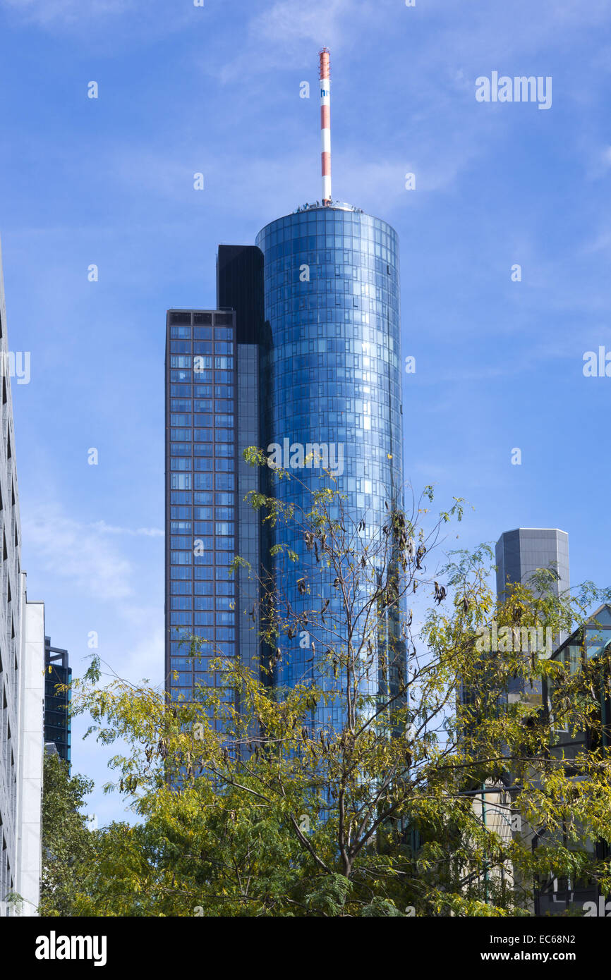 Main Tower, Frankfurt am Main, Hesse, Germany, Europe Stock Photo - Alamy