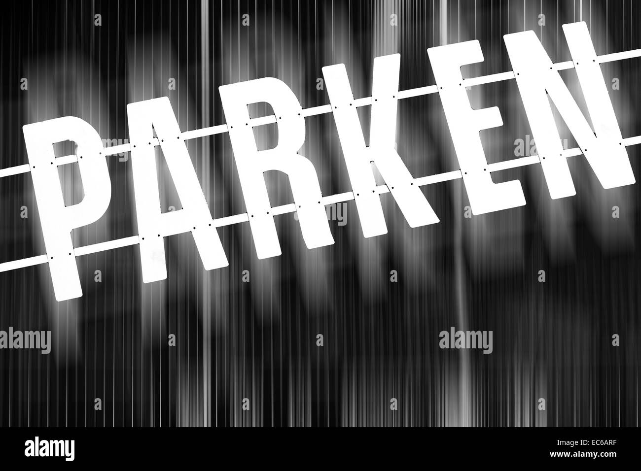 Parking sign abstract Stock Photo - Alamy