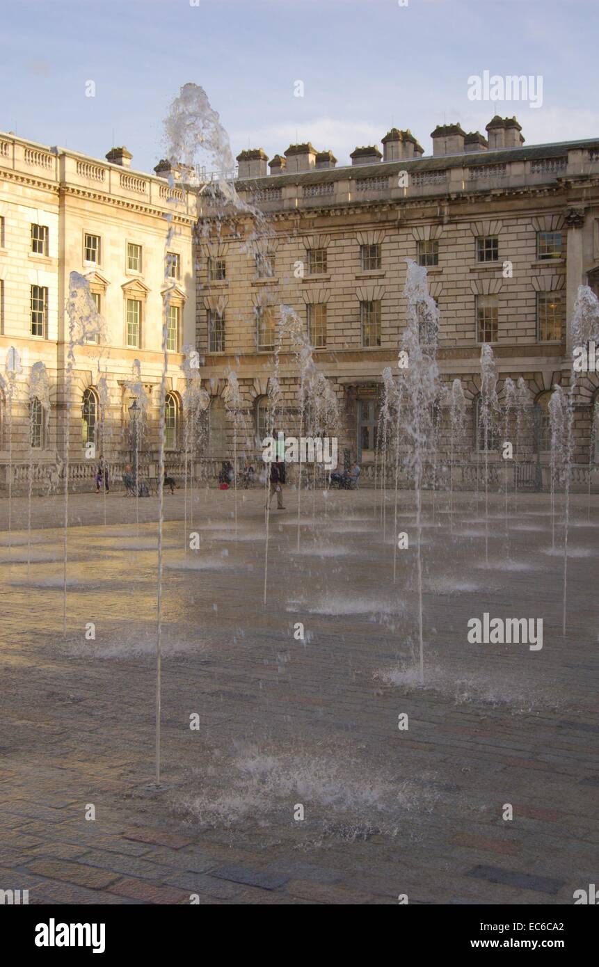 Courtyard at Somerset House in London, England Stock Photo - Alamy