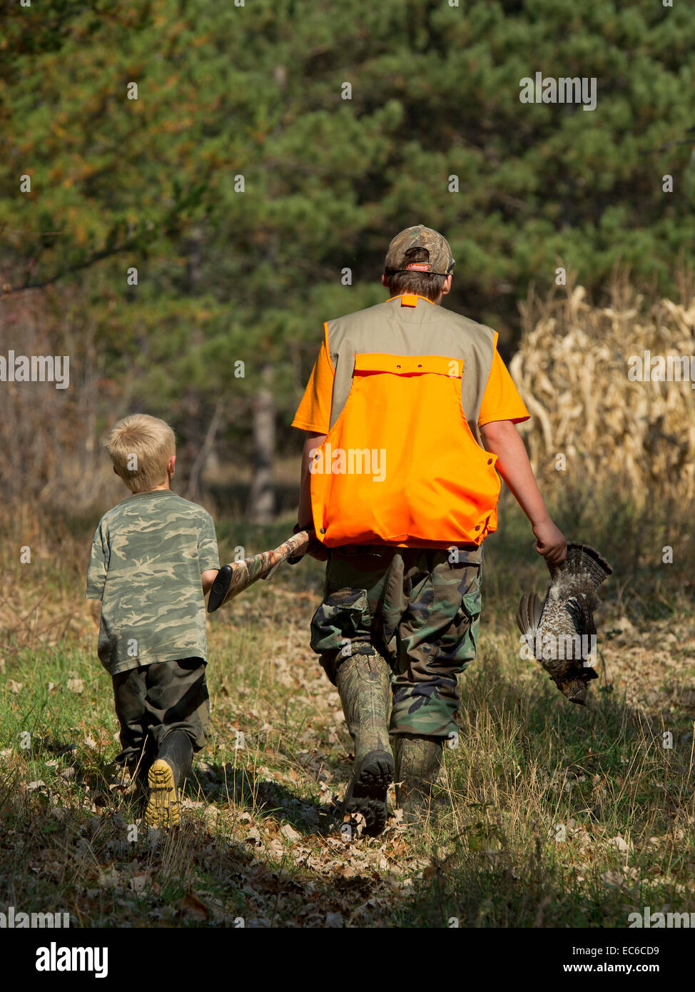 Boy hunter hi-res stock photography and images - Alamy