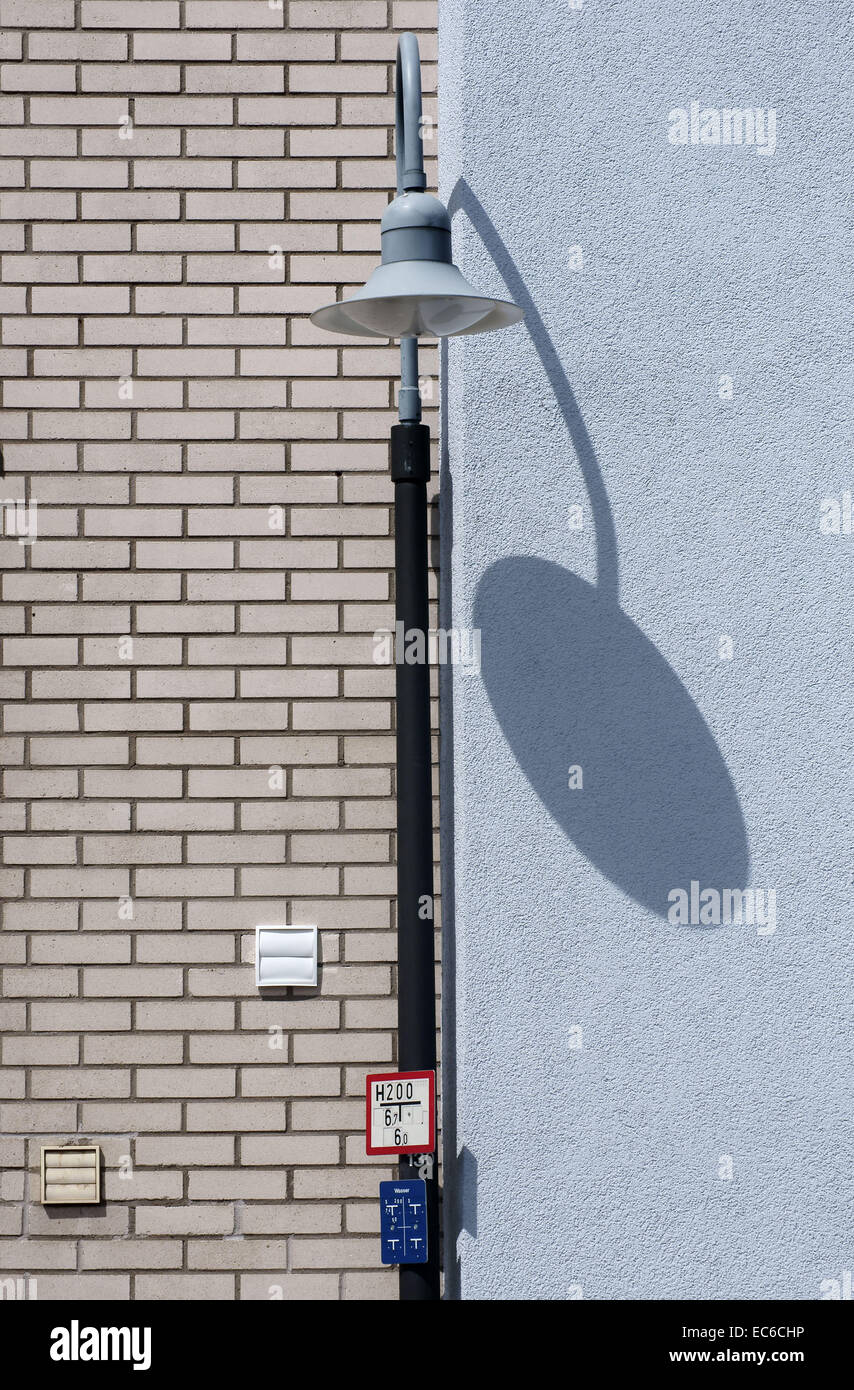 Lantern with shadow Stock Photo - Alamy