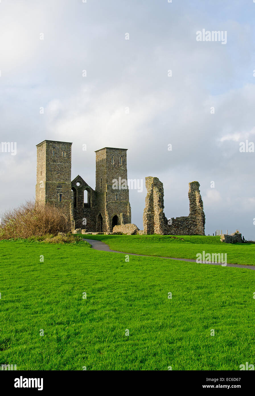 Reculver towers, herne bay hi-res stock photography and images - Alamy