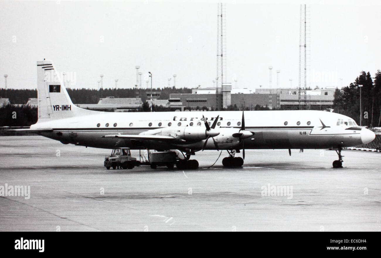 Ilyushin il 18 aircraft hi-res stock photography and images - Alamy