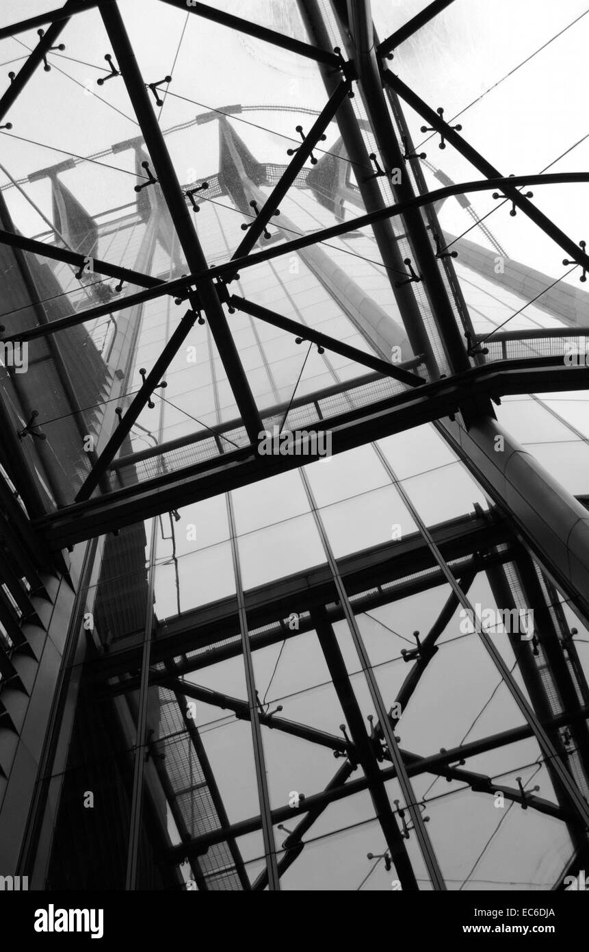 Atrium window Black and White Stock Photos & Images - Alamy