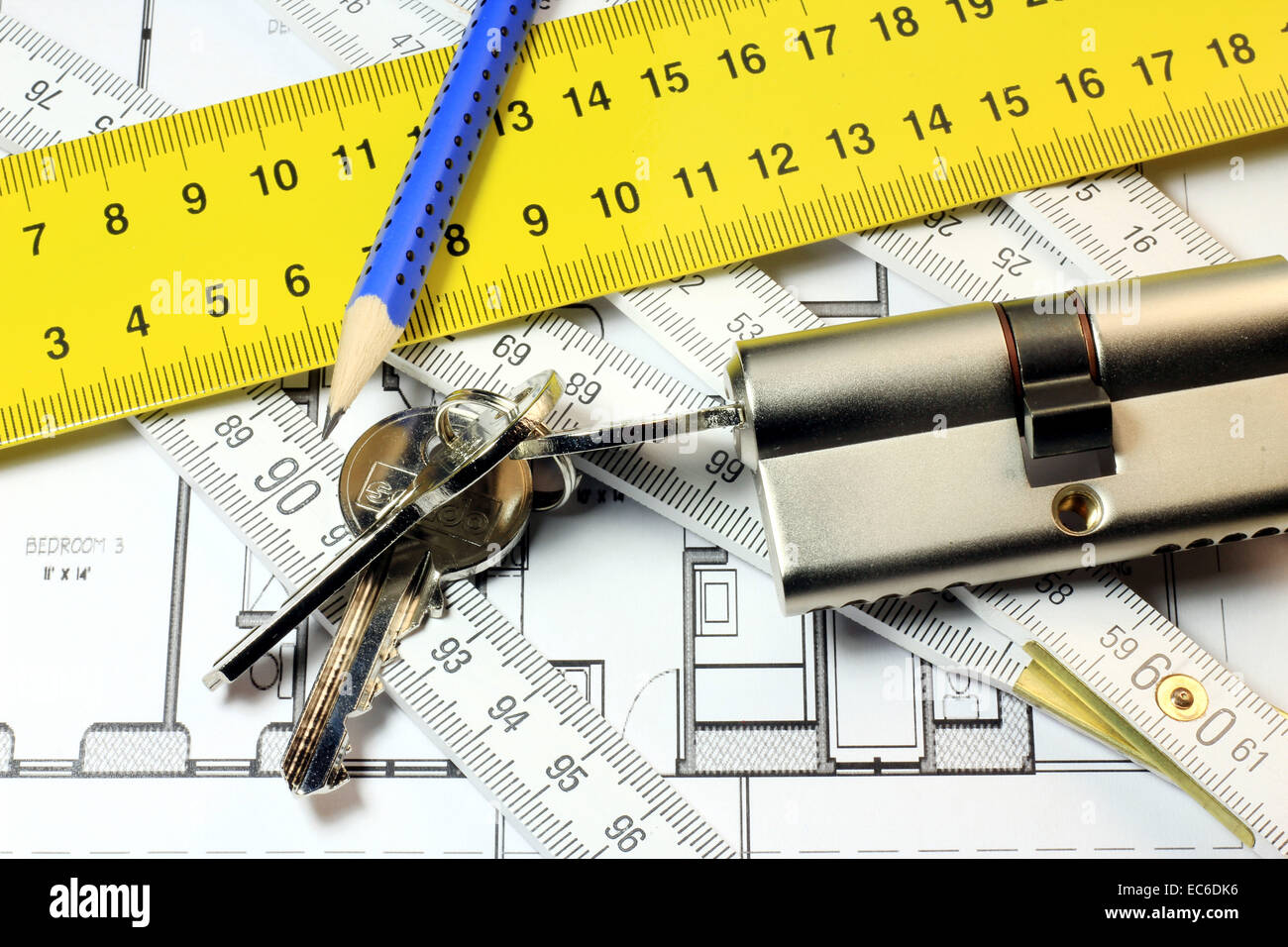 A concept of designing house security Stock Photo - Alamy