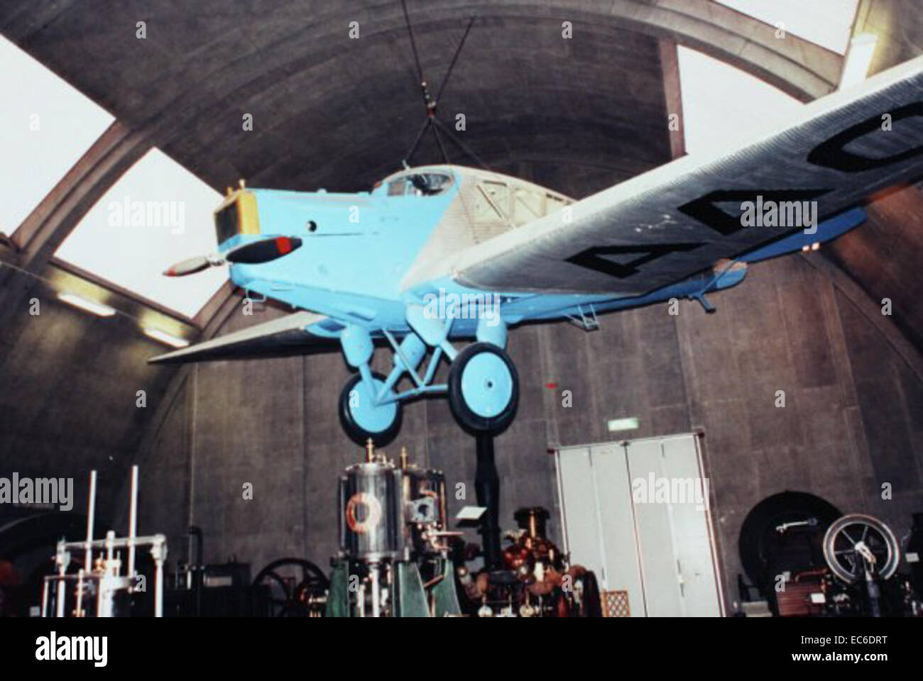 The Junkers J 13 is an early German monoplane, part of the collection ...