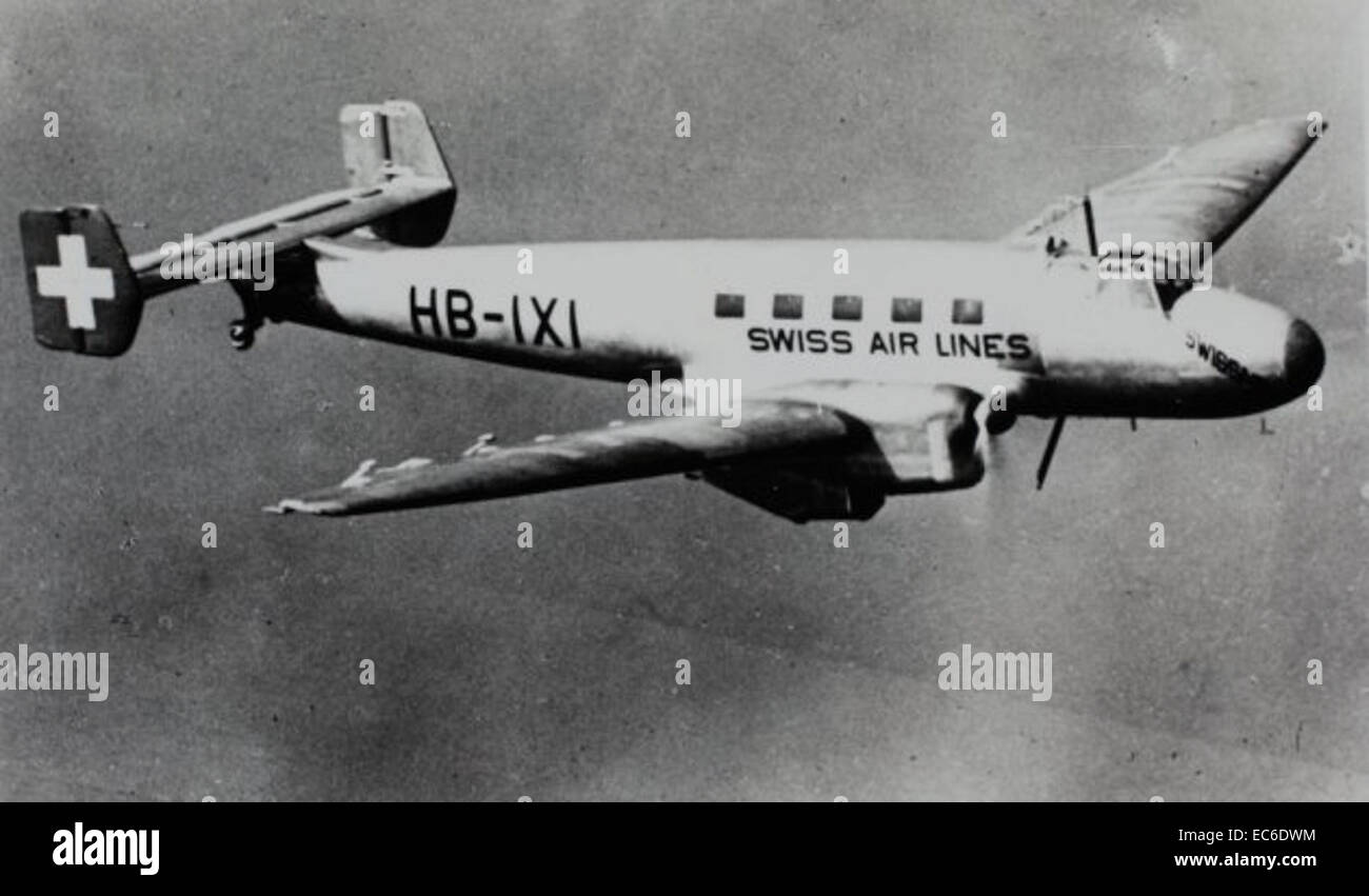 The Junkers Ju 86, featured in this photo from the Charles Daniels ...