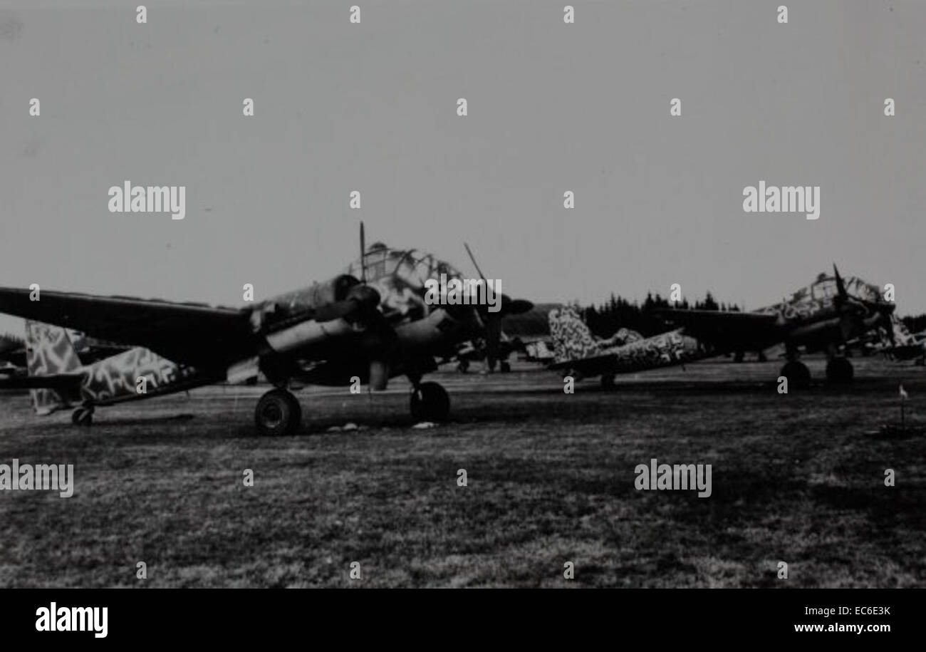 Junkers Ju 88 Daniels Collection Photo from German Aircraft Album 15247 ...