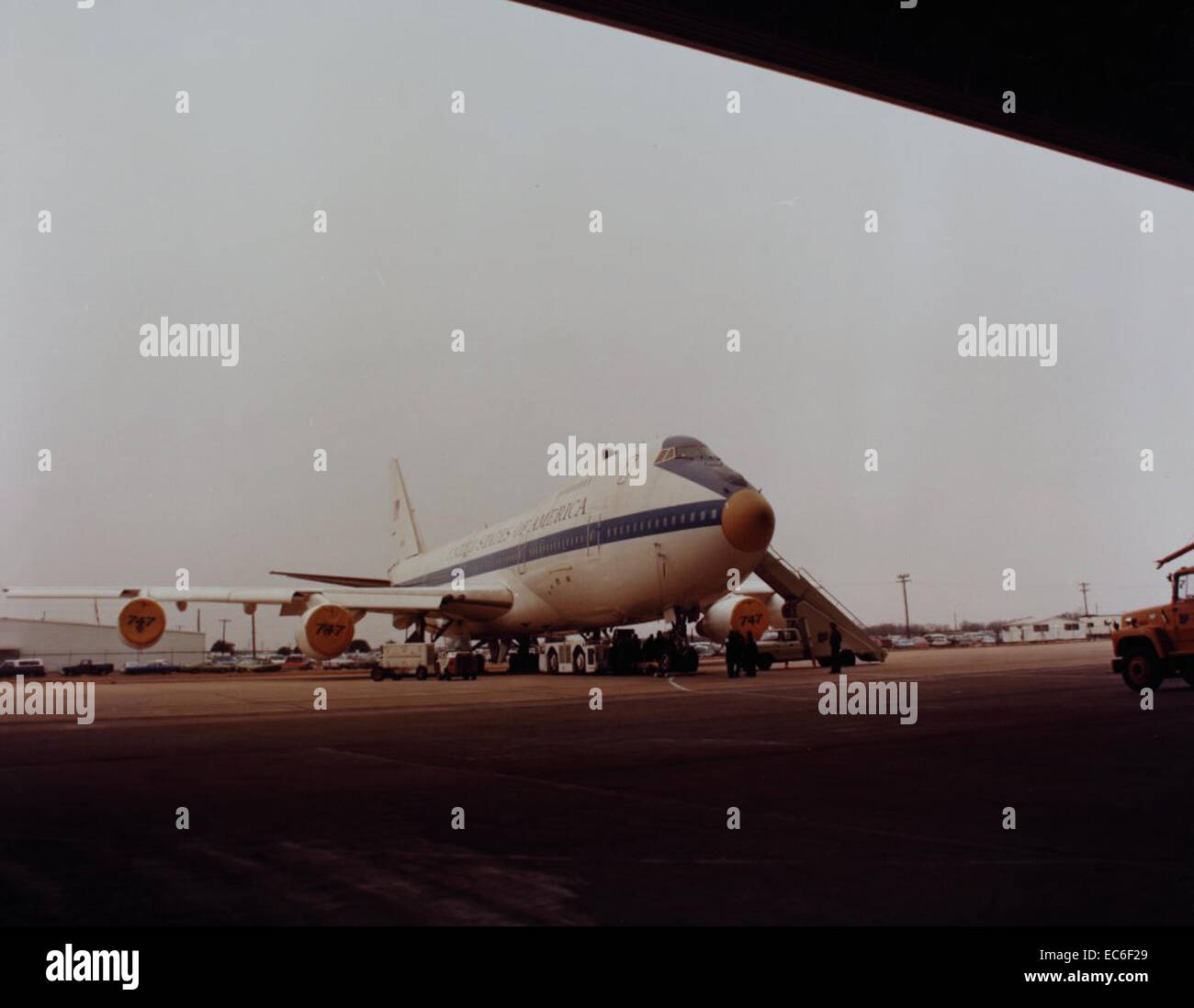 The Boeing E-4B, a military command and control aircraft, is part of ...