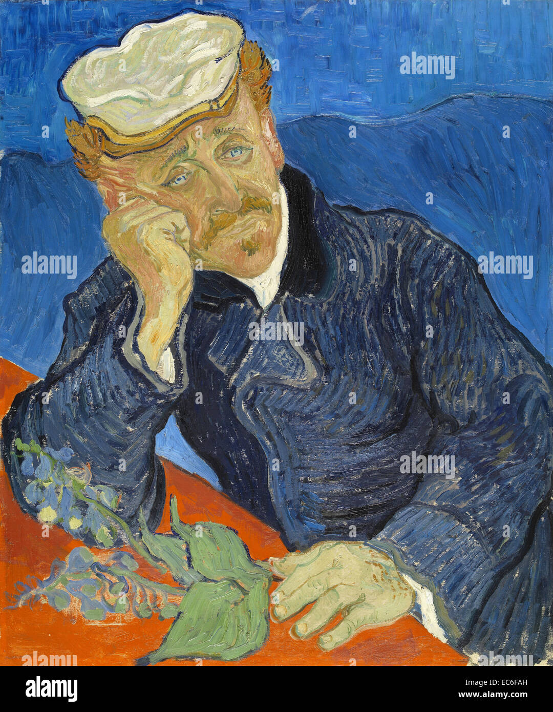 Van Gogh's Portrait of Dr. Paul Gachet Stock Photo - Alamy