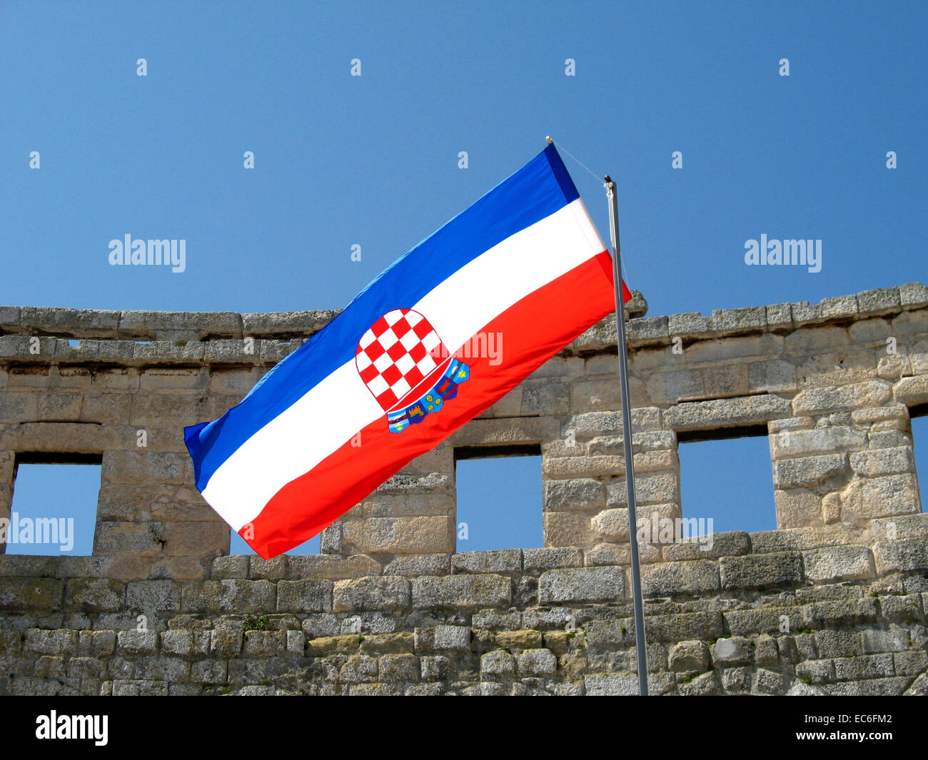 Pula flag hi-res stock photography and images - Alamy