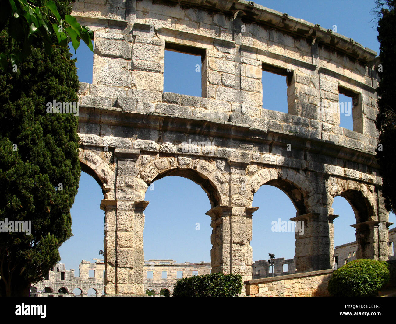 Arena in Pula Stock Photo - Alamy