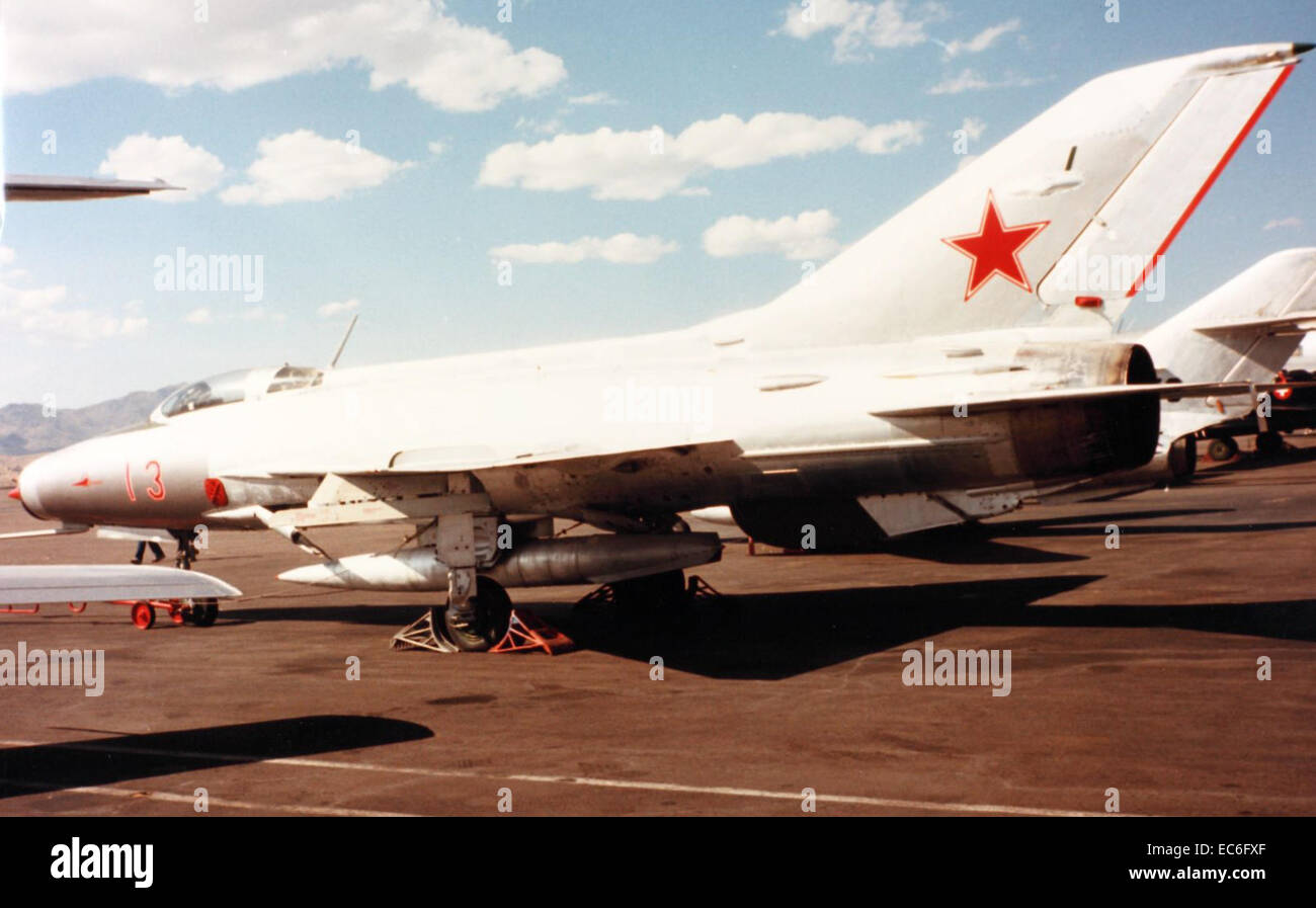The Mikoyan-Gurevich MiG-21 is a supersonic jet fighter and one of the ...