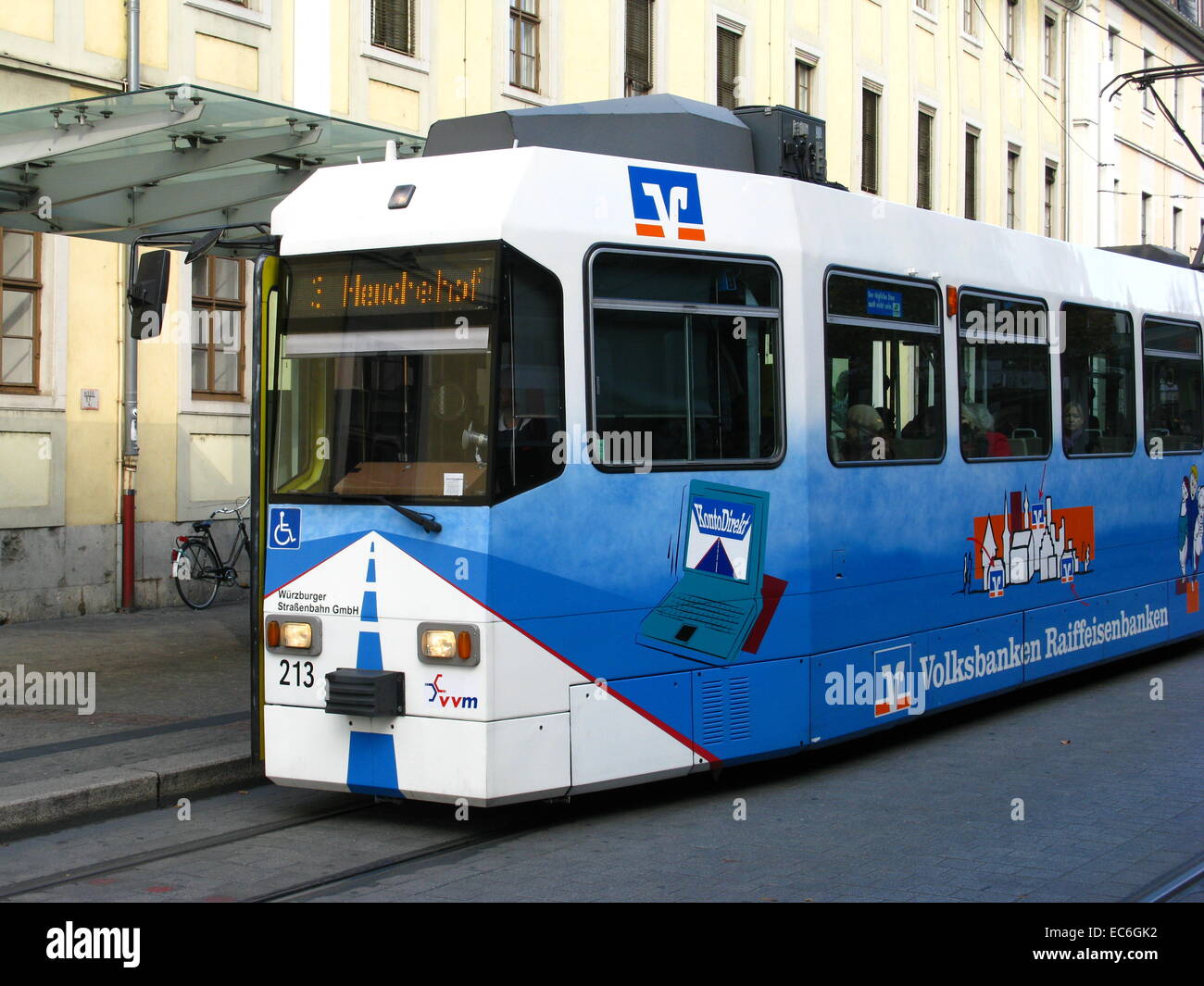 Tram train vehicles hi-res stock photography and images - Alamy