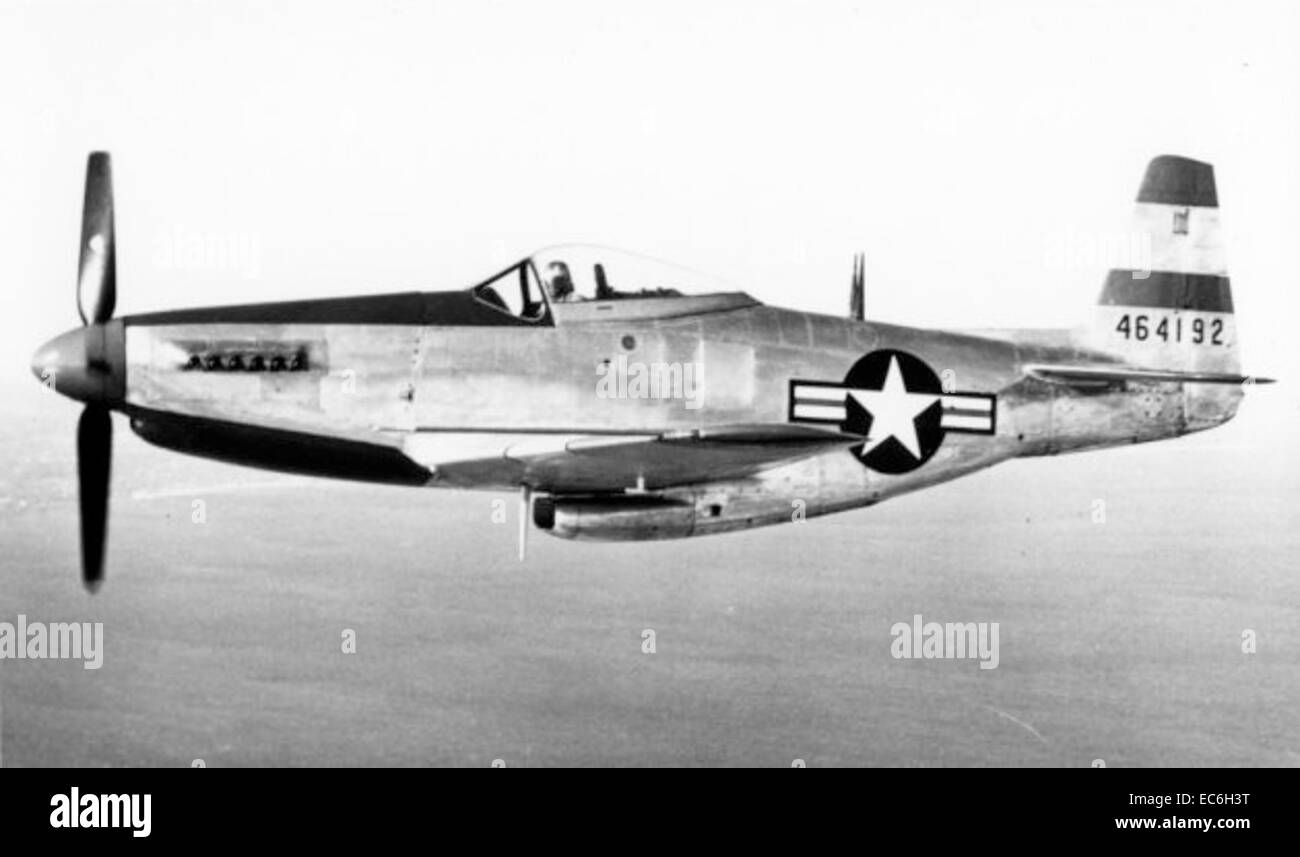 The North American P-51H Mustang, identified by serial number 464192 ...