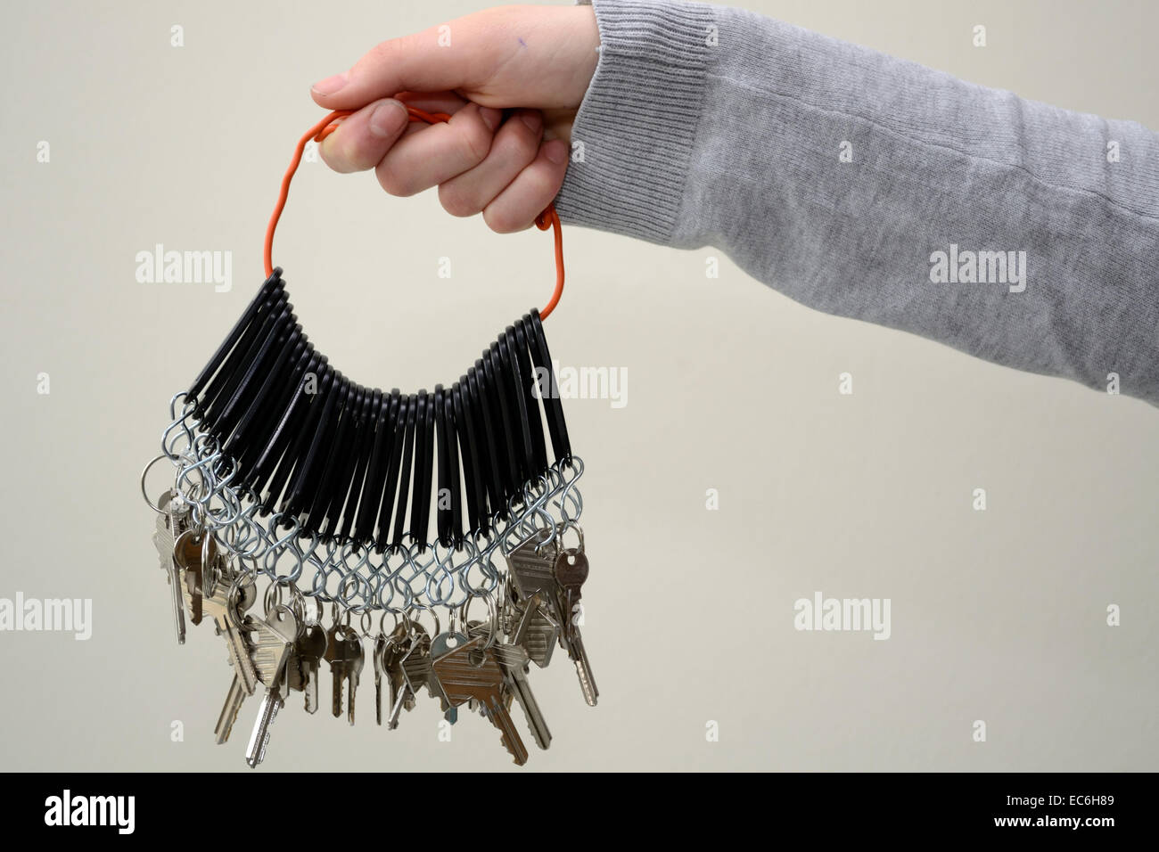 large bunch of keys Stock Photo - Alamy