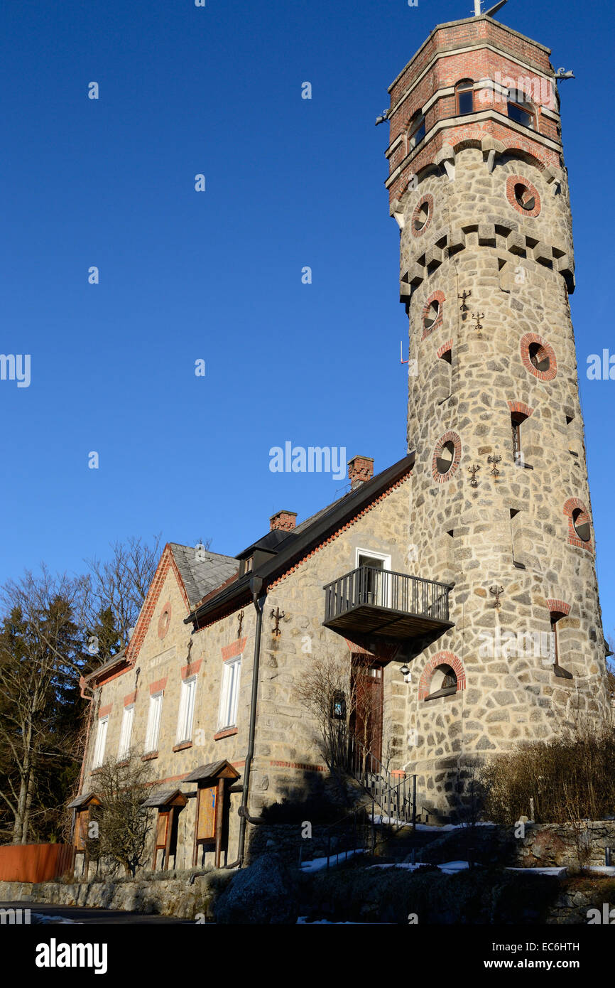 Old lookout tower Stock Photo - Alamy