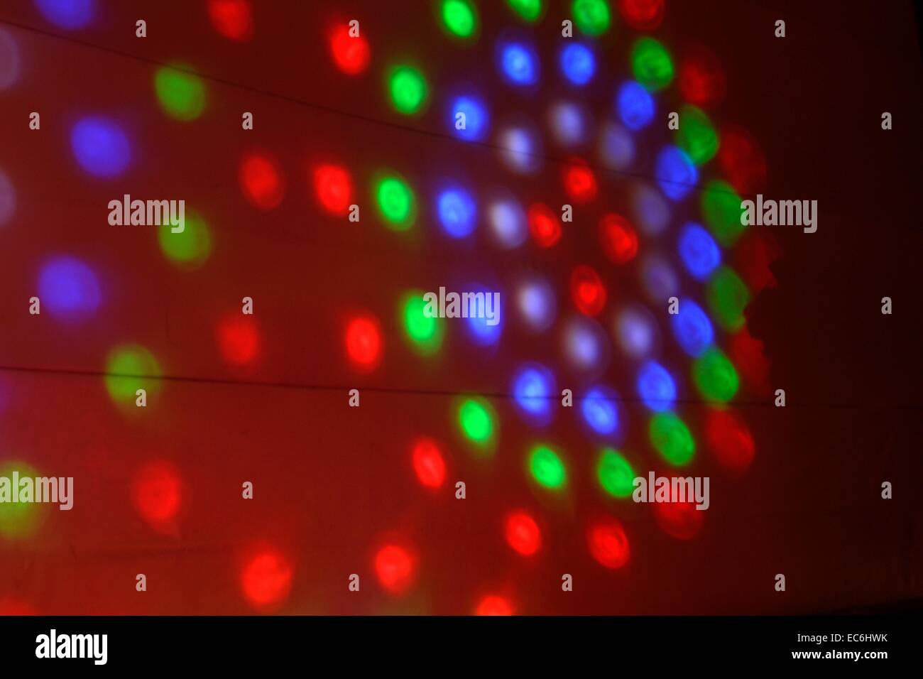 Colors of disco lighting Stock Photo - Alamy