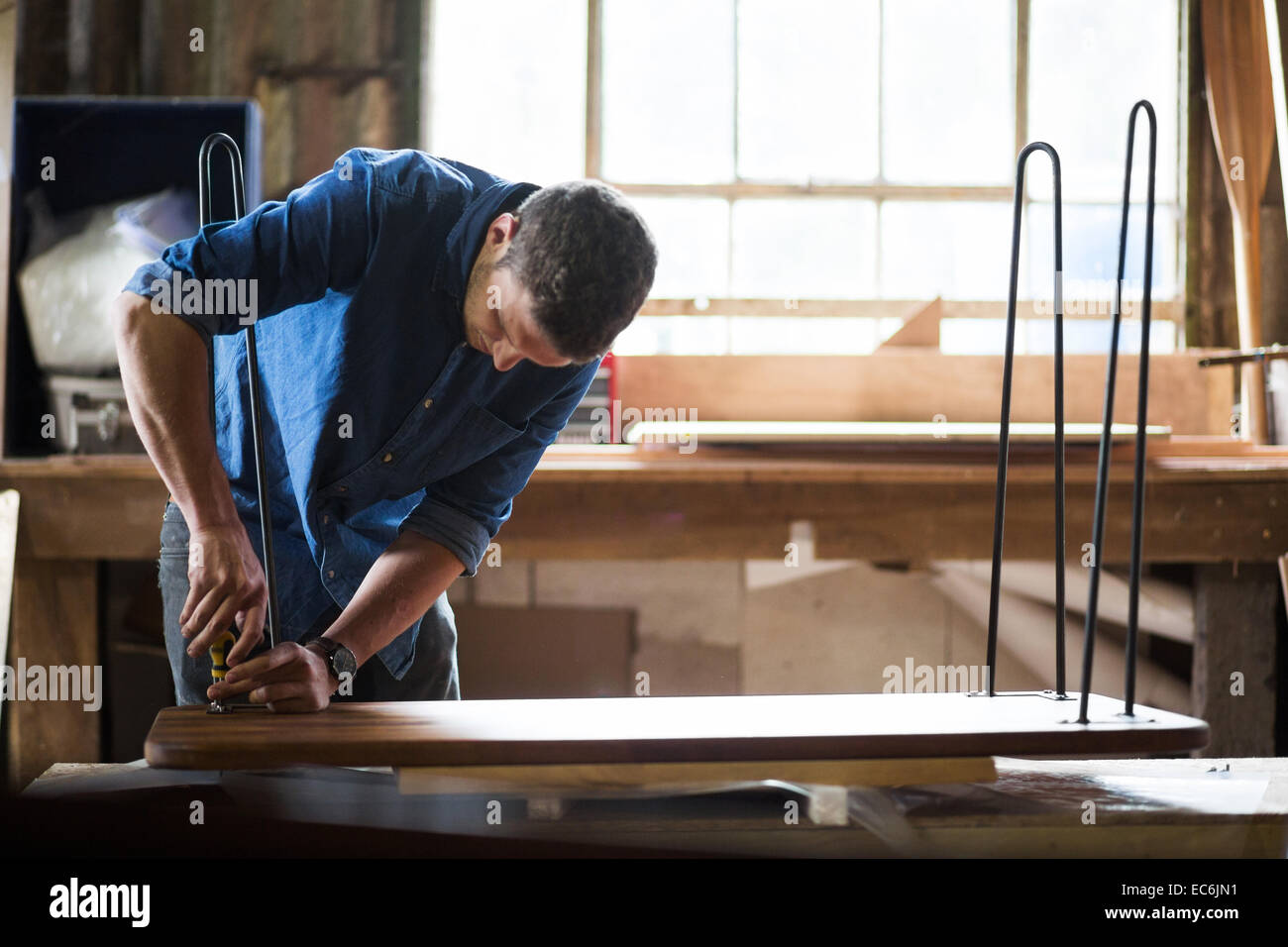 Lathe wooden legs hi-res stock photography and images - Alamy