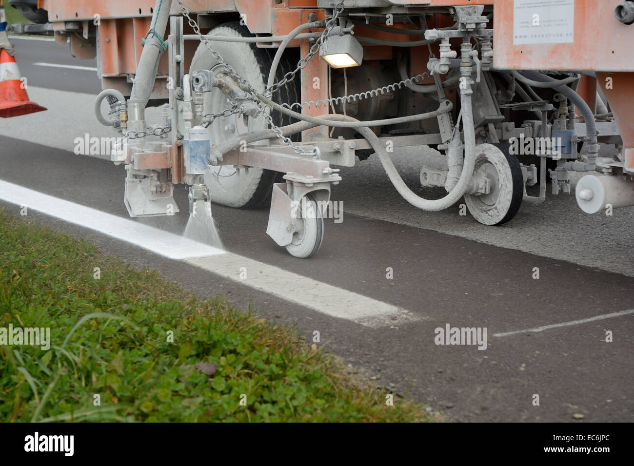 Safety zone markings hi-res stock photography and images - Alamy