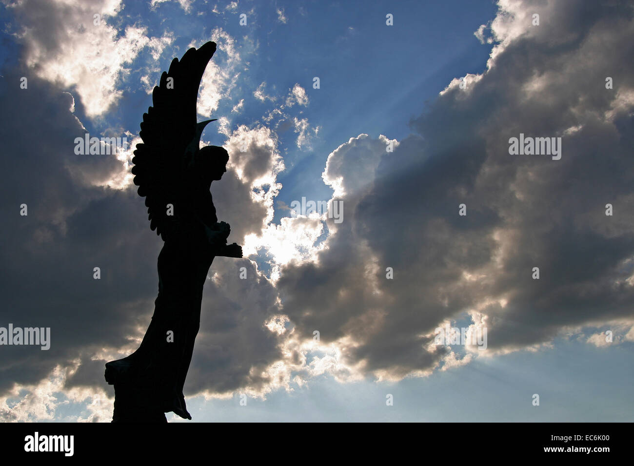 Flying angel hi-res stock photography and images - Alamy