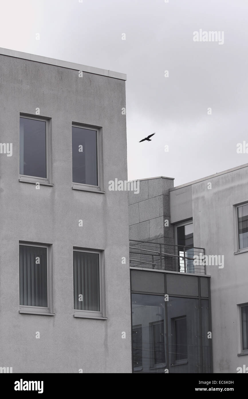 glass concrete construction Stock Photo - Alamy