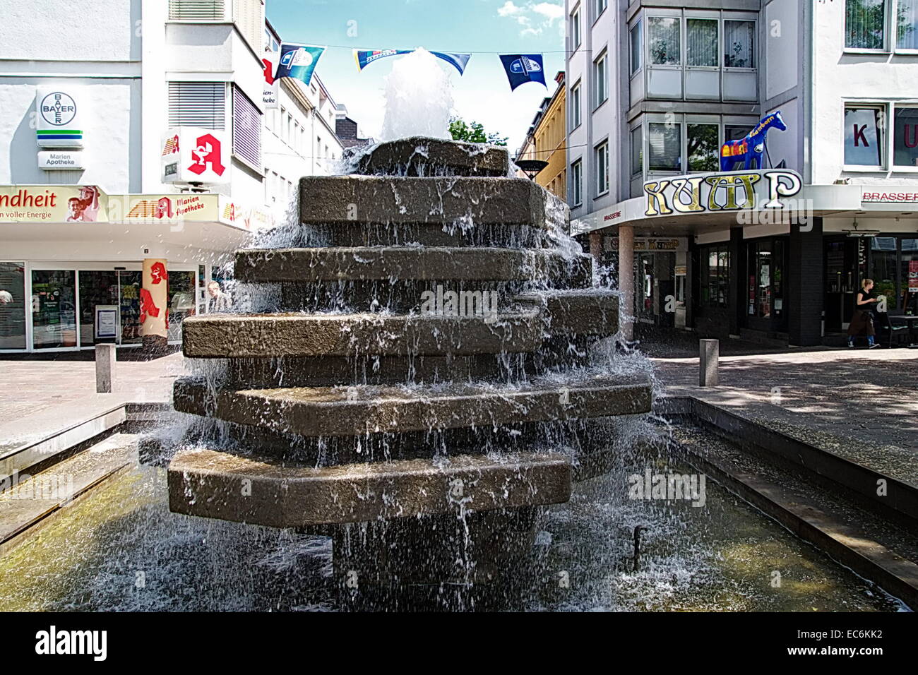 brunnen germany paderborn Stock Photo - Alamy