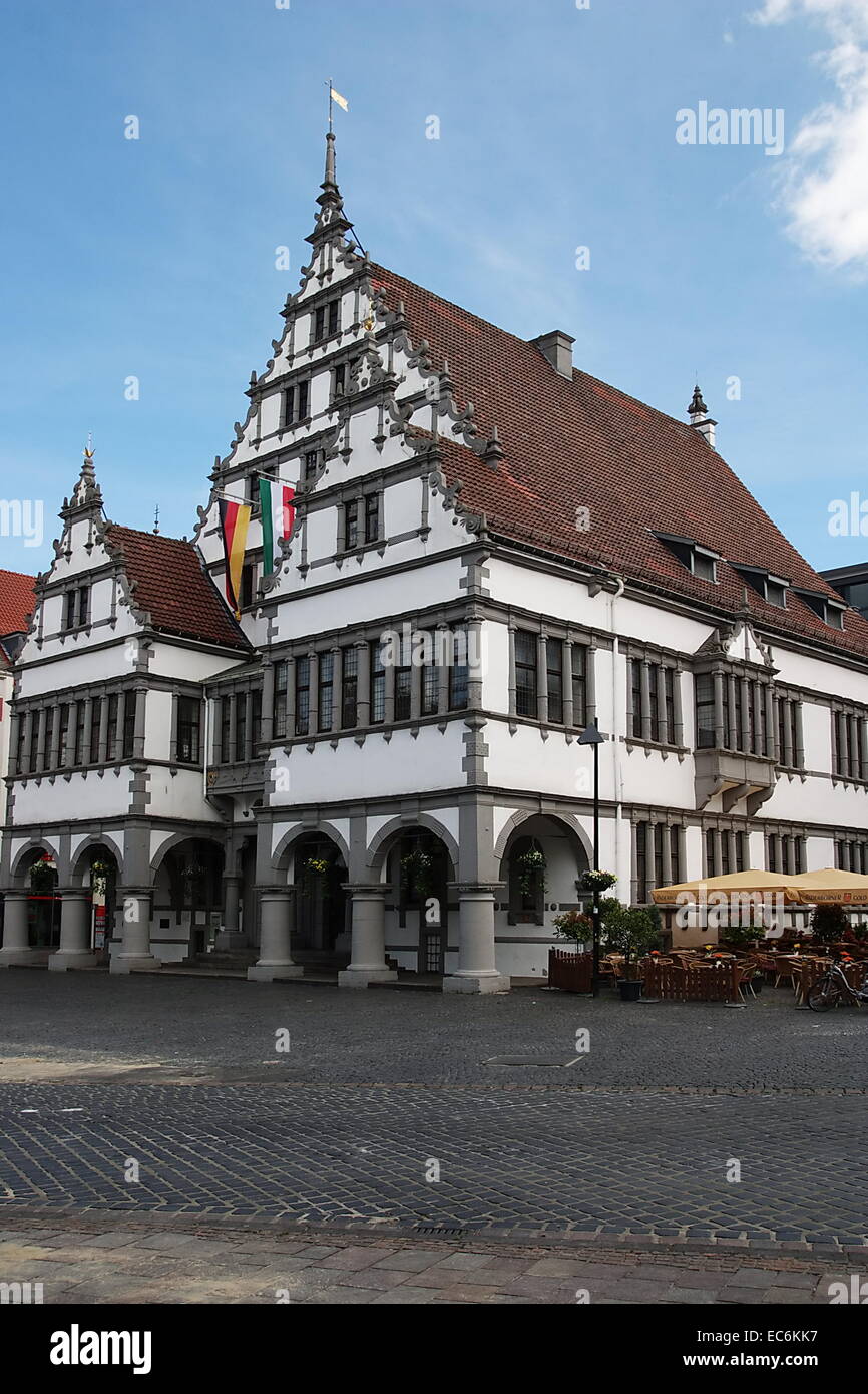 City hall, Paderborn Stock Photo - Alamy