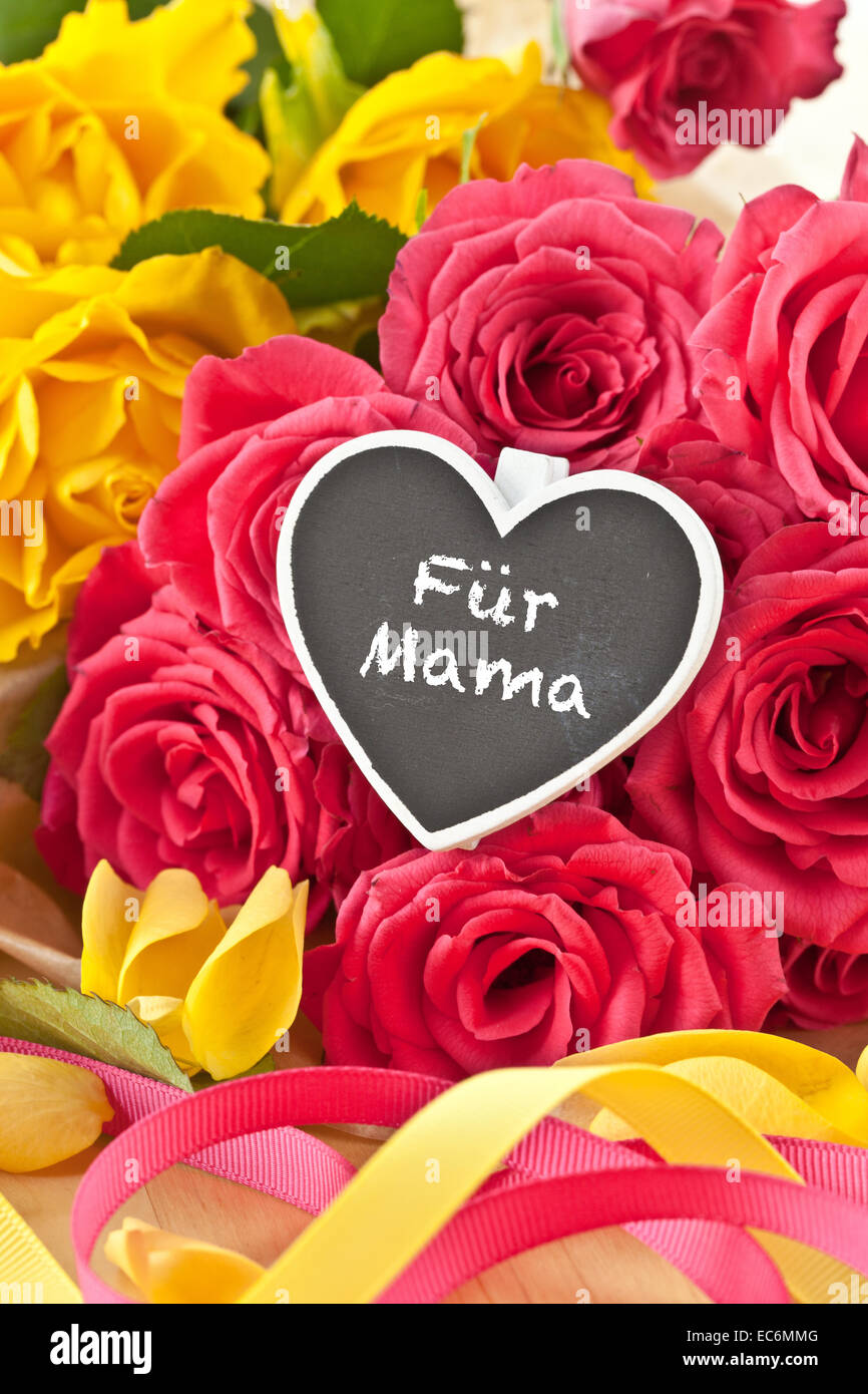 Mother s day card in German Stock Photo - Alamy