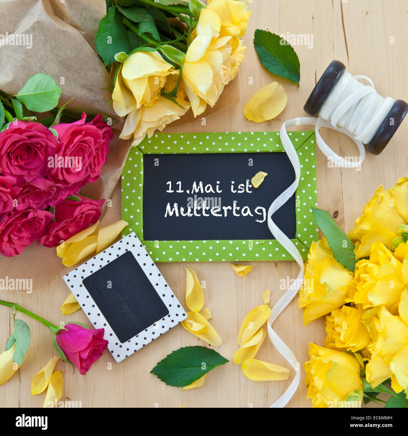 Mother s day card in German Stock Photo - Alamy