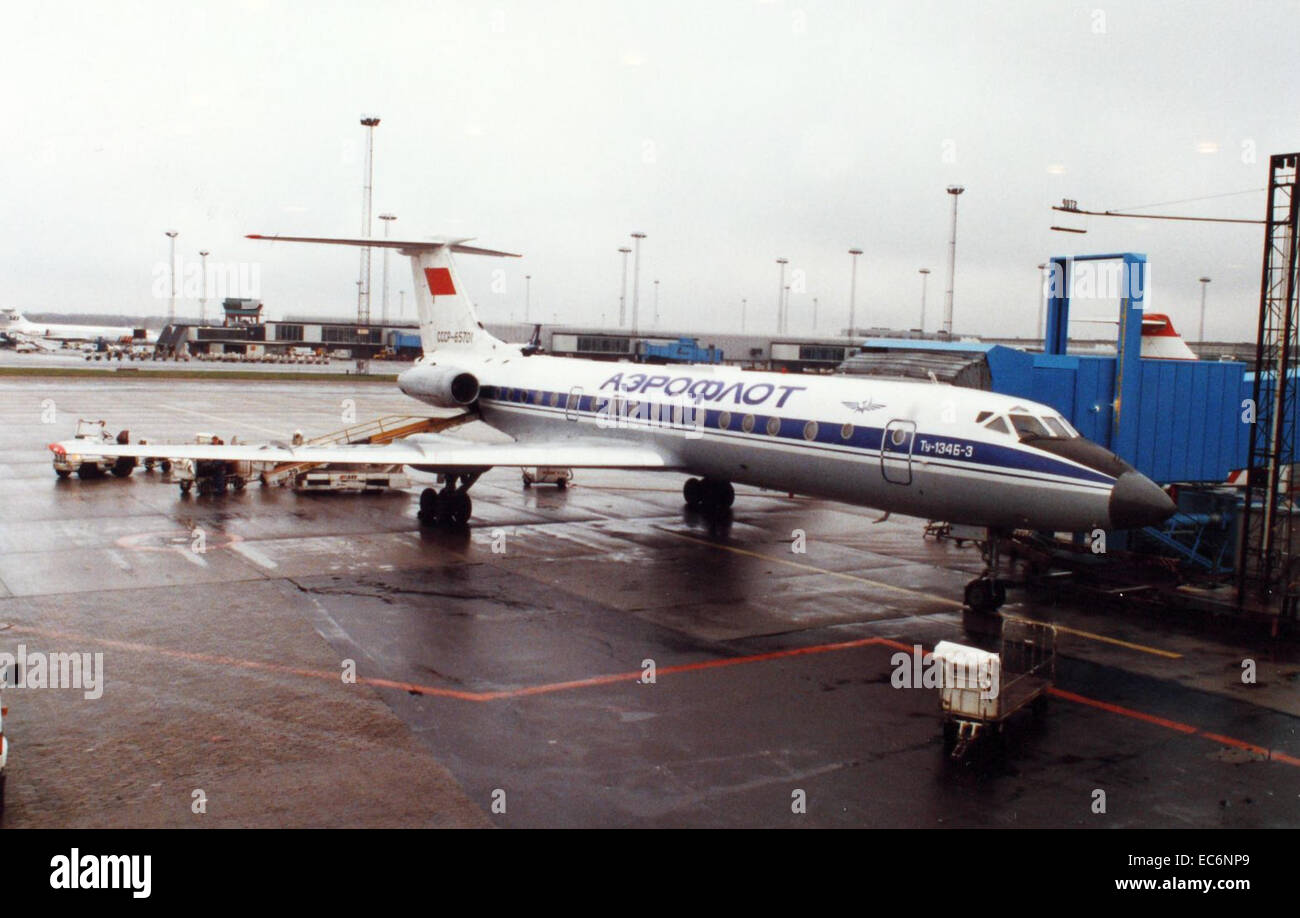 The Tupolev Tu-134 is a Soviet-era passenger jet, introduced in the ...
